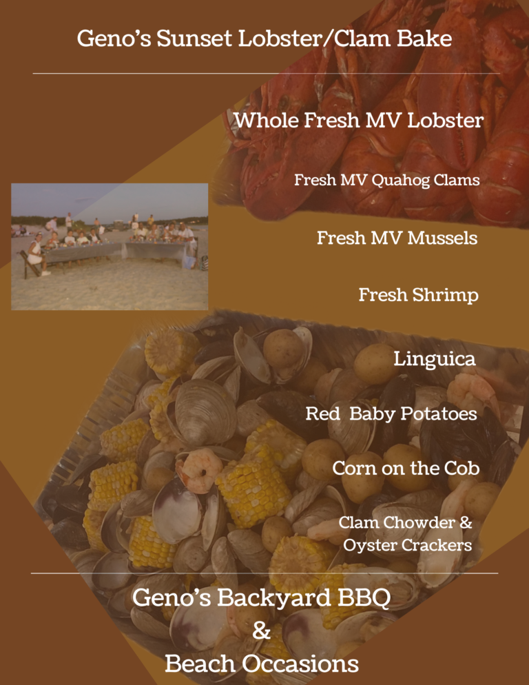 LOBSTER BAKE & SEAFOOD - Geno's BBQ & Catering
